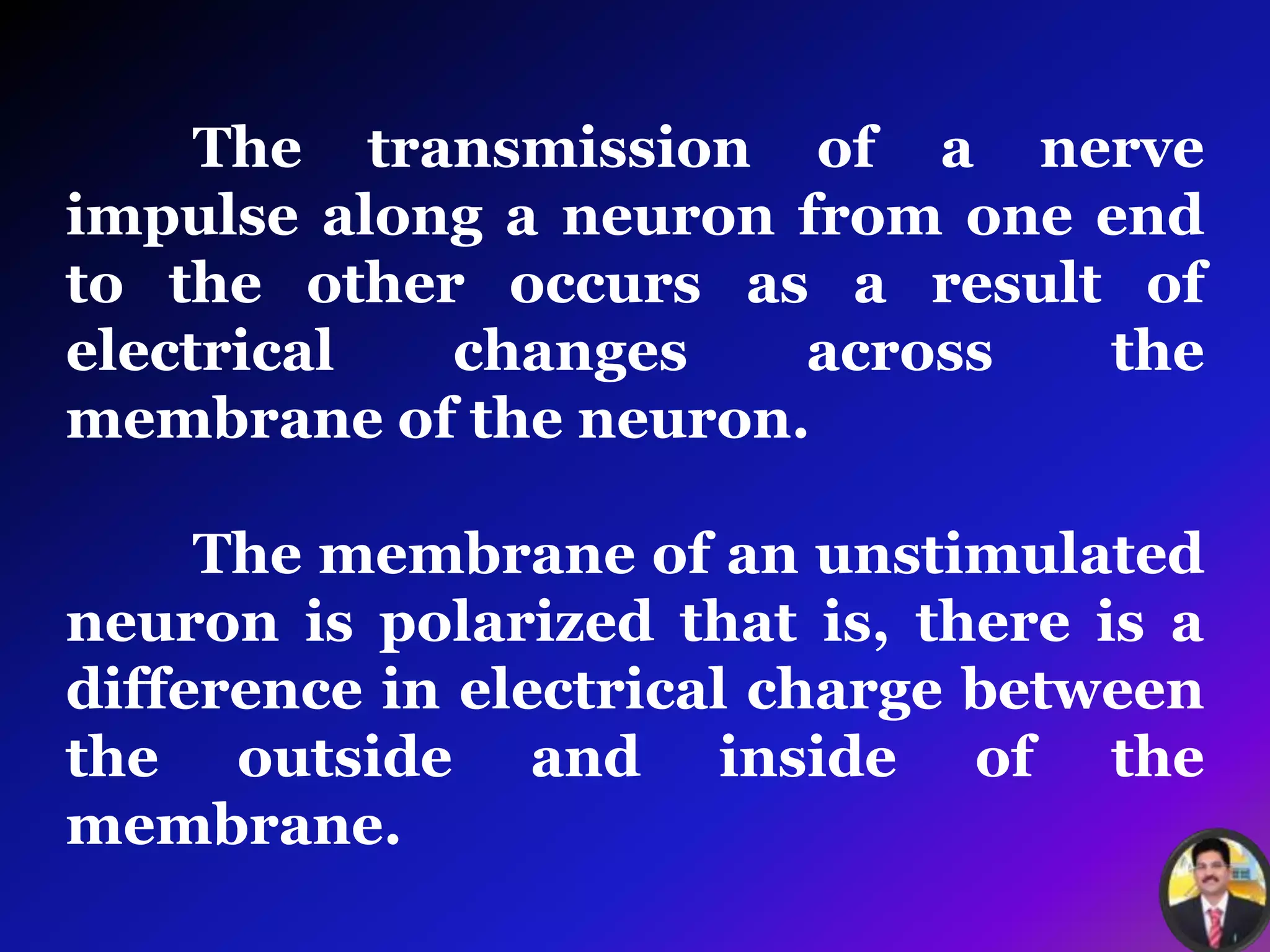Nerve impulse transmission | PPTX
