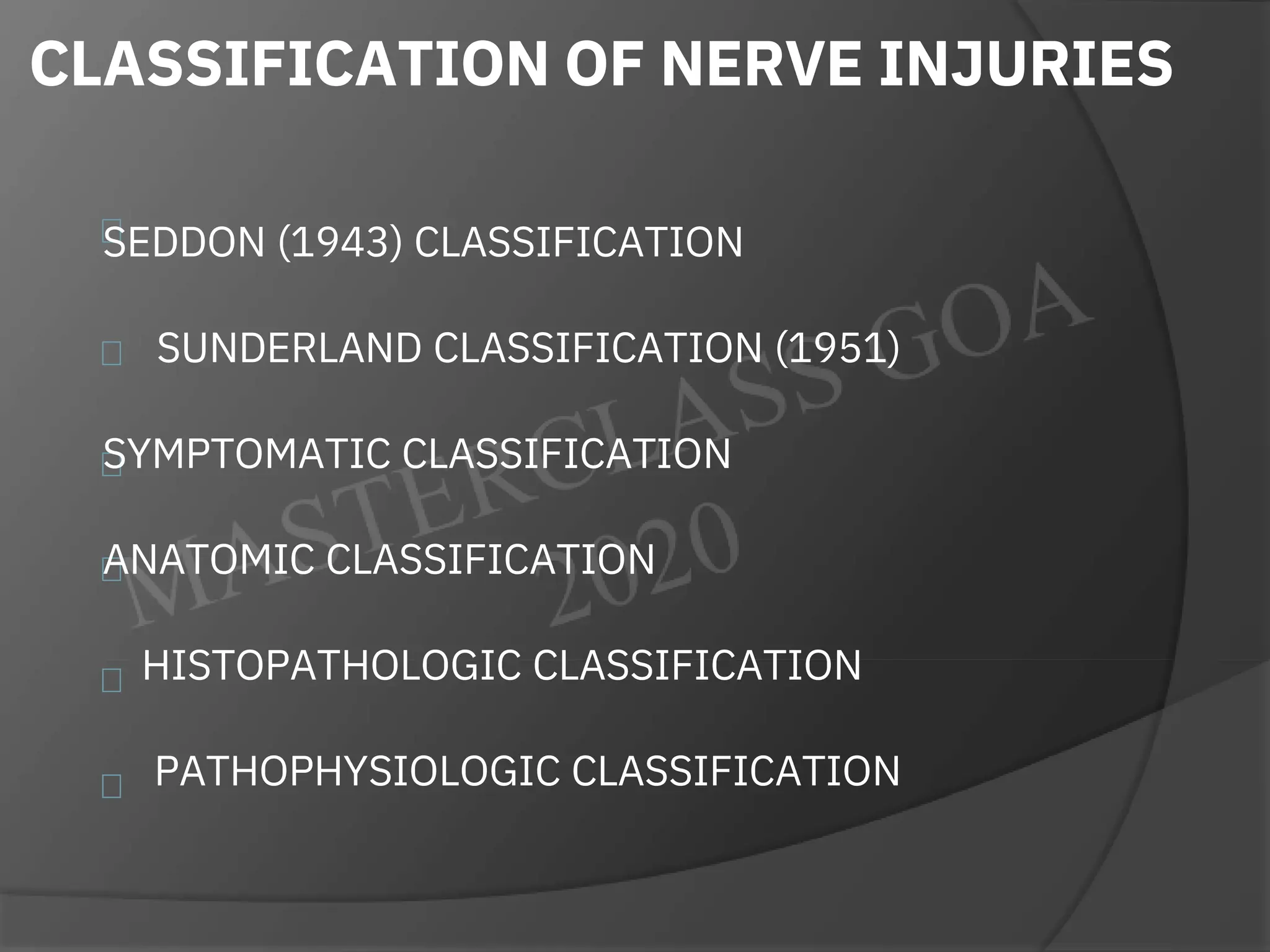 Nerve injuries seen in oral and maxillofacial surgery | PPTX