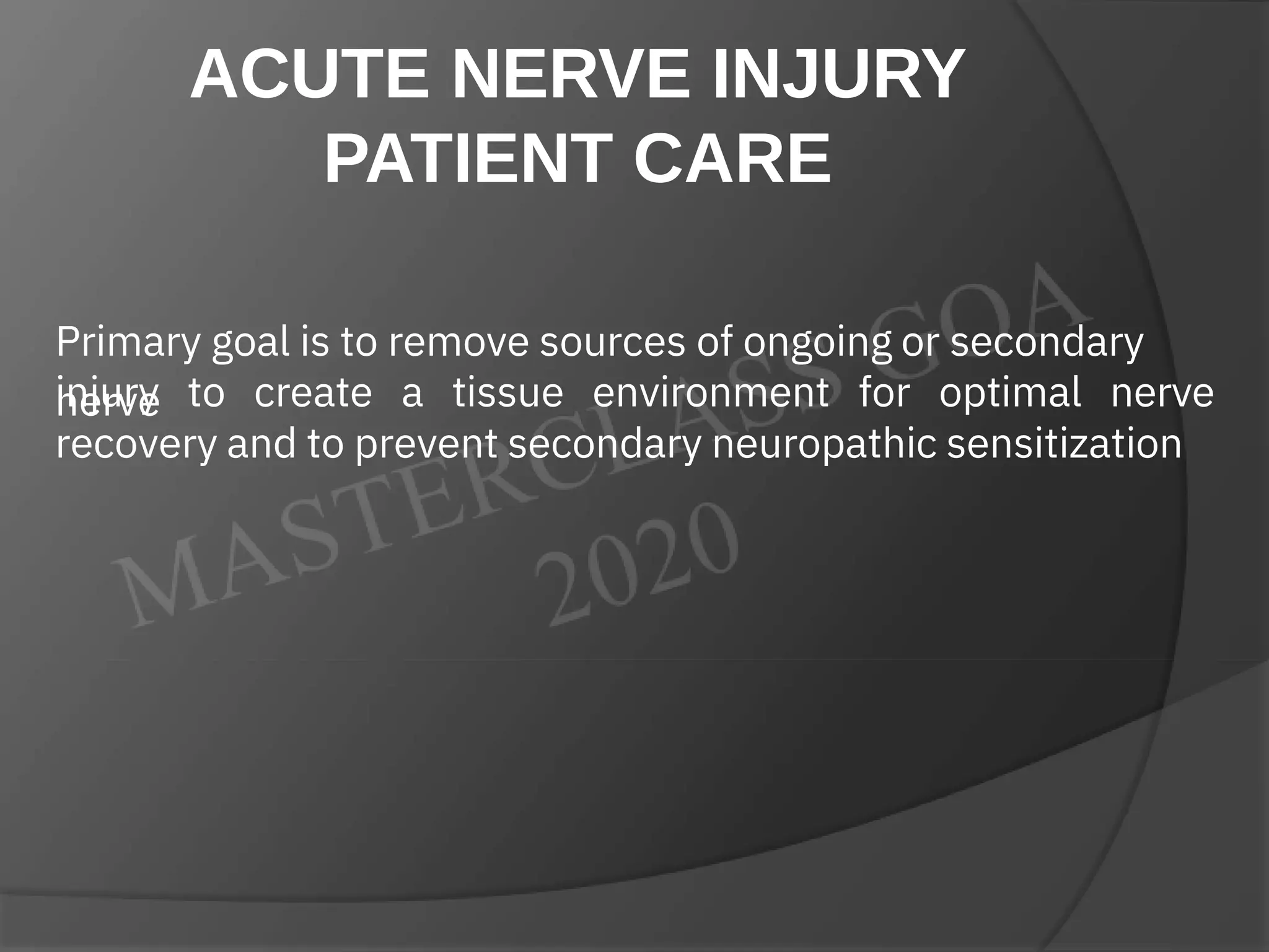 Nerve injuries seen in oral and maxillofacial surgery | PPTX