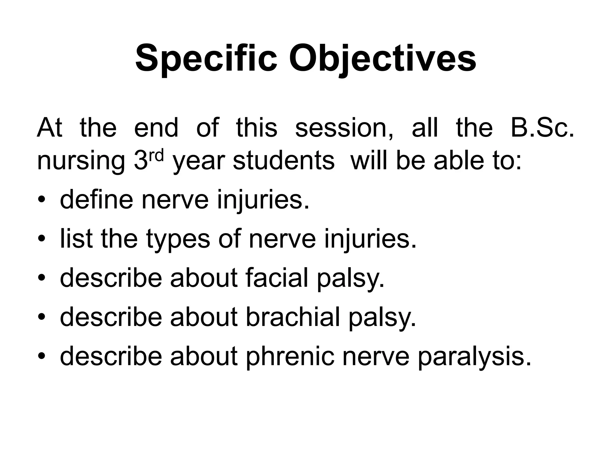 Nerve injuries ,fracture bone and dislocations in newborn part II | PPTX
