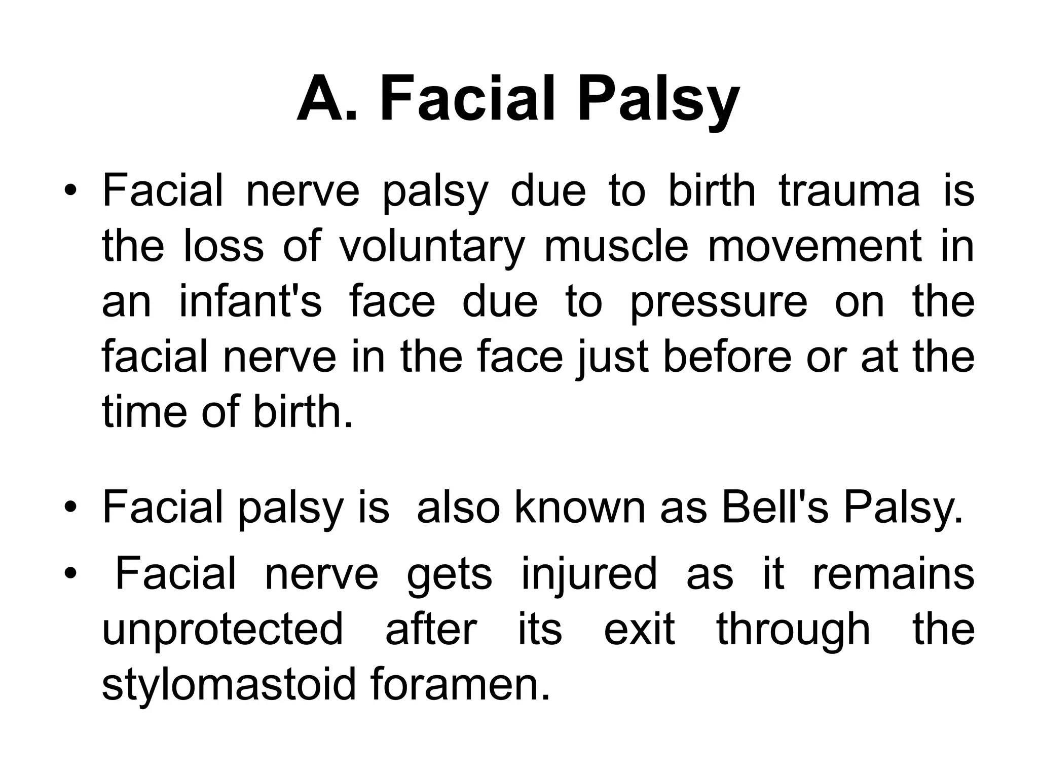 Nerve injuries ,fracture bone and dislocations in newborn part II | PPTX