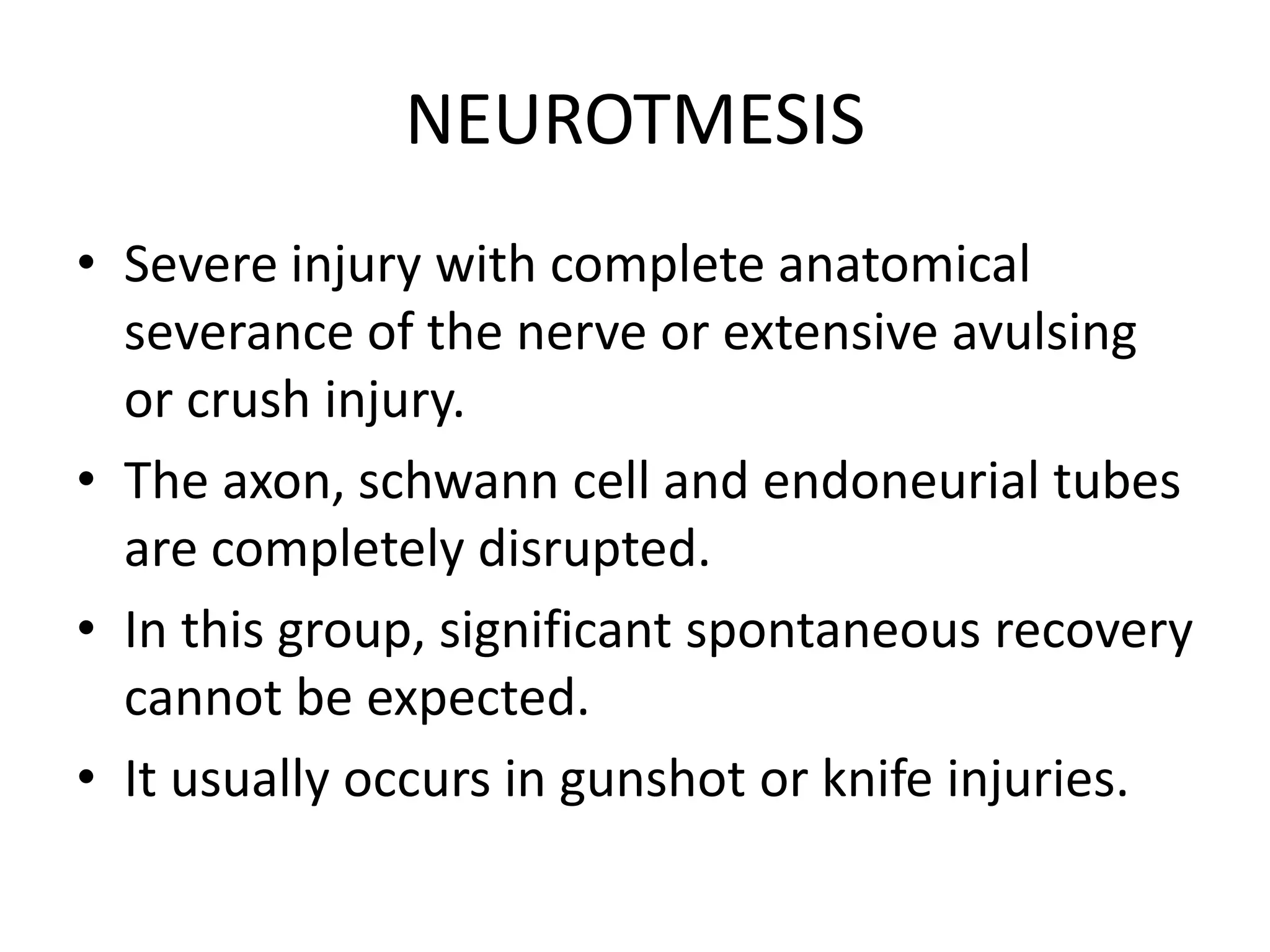 Nerve injury | PPTX