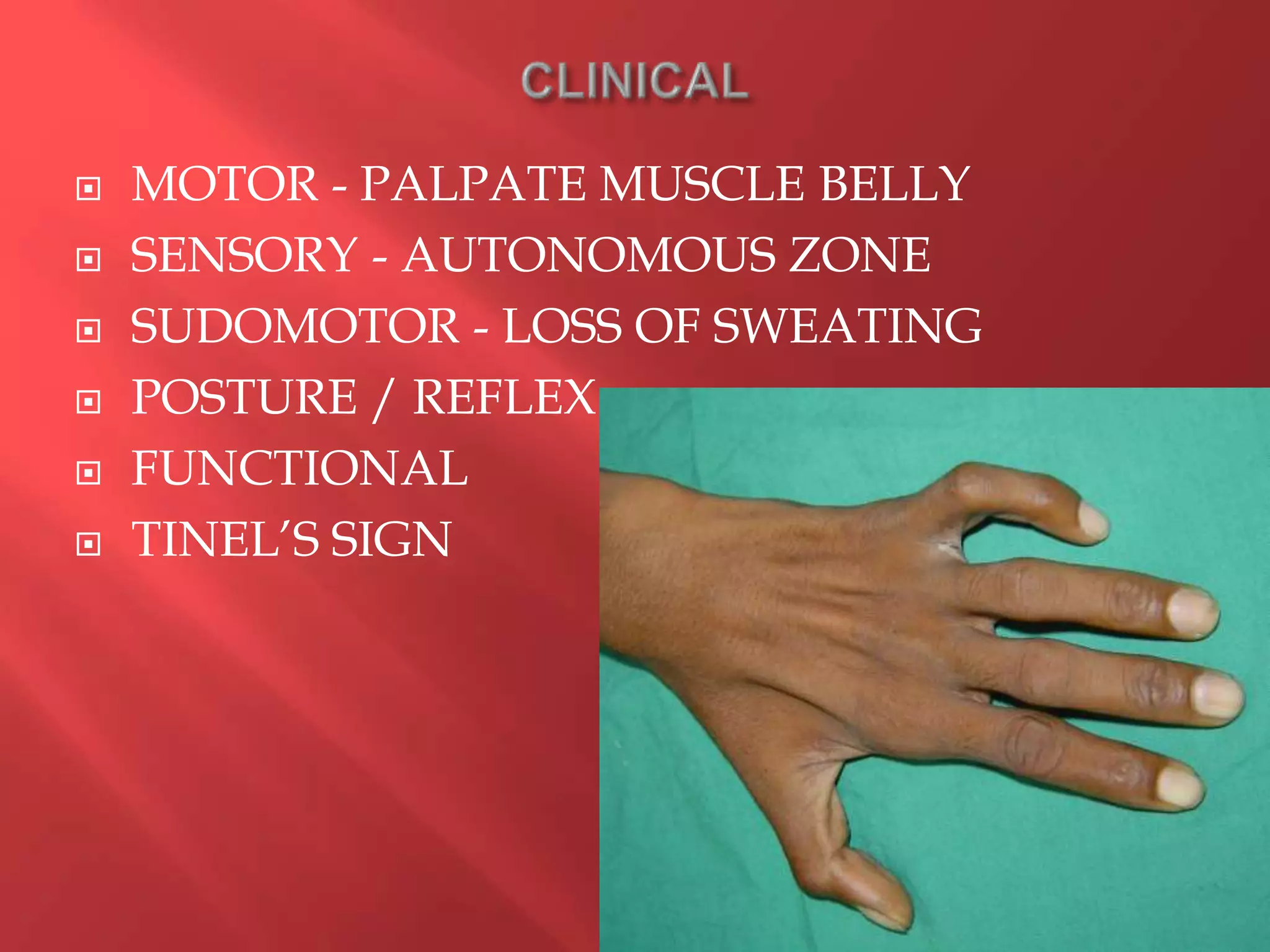 Nerve injury and its treatment | PPTX