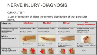 Nerve injury of upper limb | PPTX