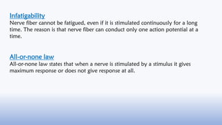 Nerve physiology | PDF