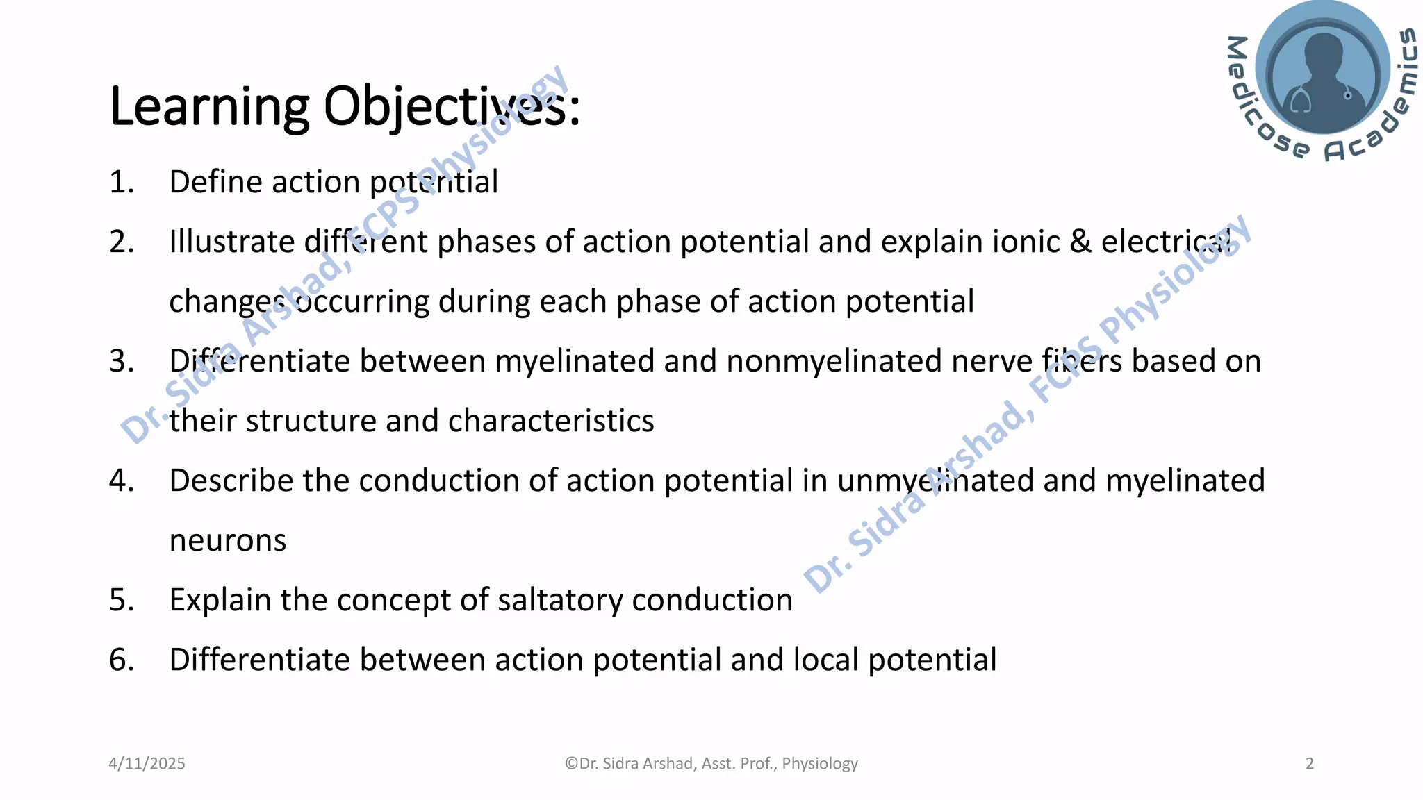 Nerve Physiology - Nerve Action Potential | PPT