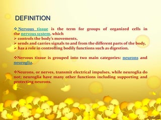 Nervous Tissue Definition