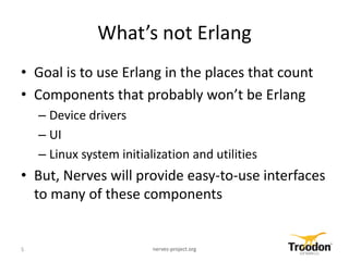 Nerves Project Intro to ErlangDC | PPT | Free Download