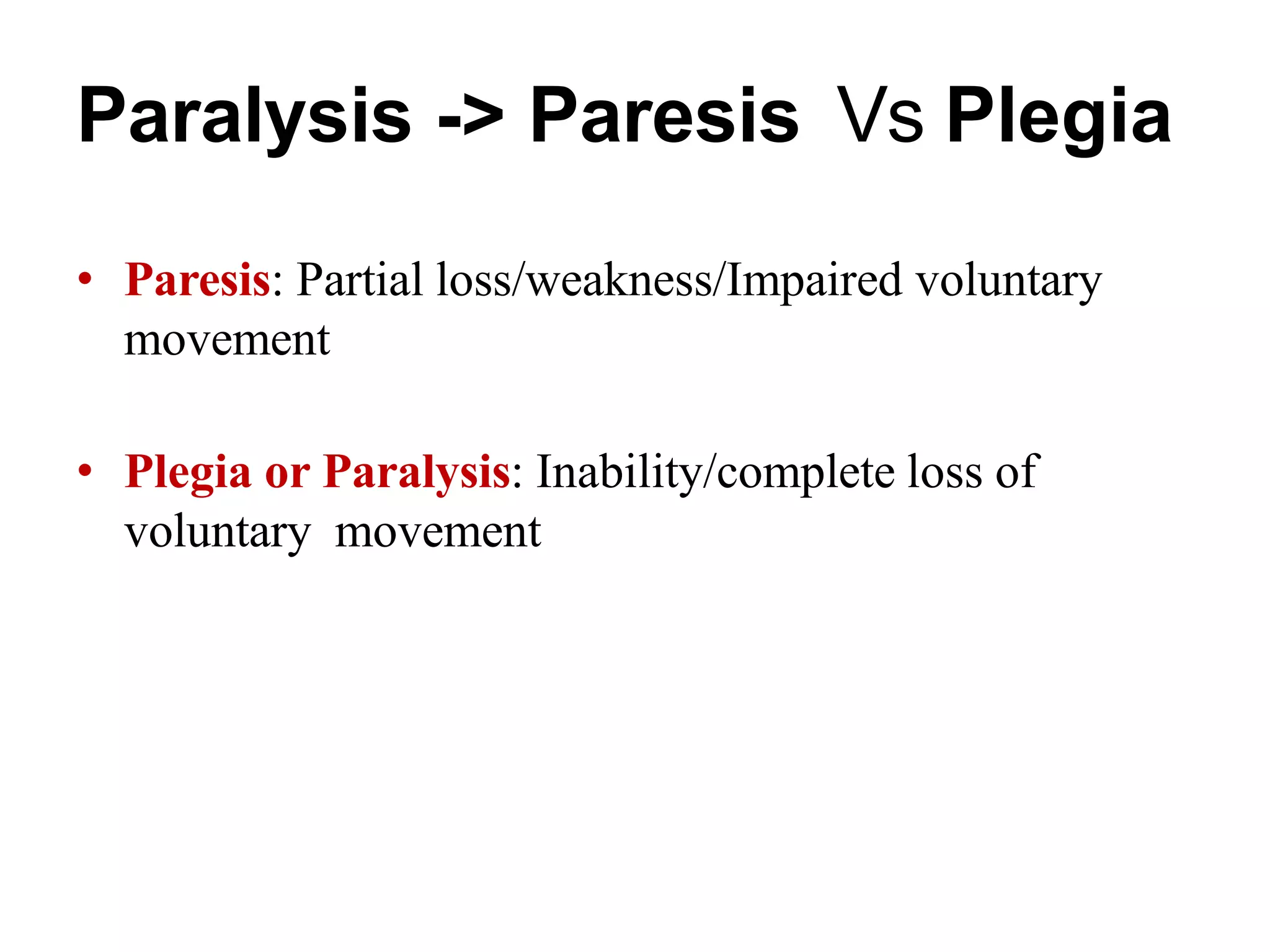 Nerves-Paralysis and Paresis.pptx