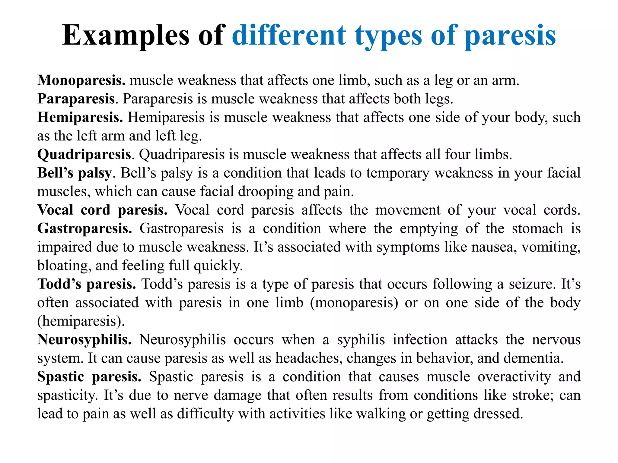 Nerves-Paralysis and Paresis.pptx