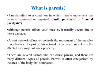 Nerves-Paralysis and Paresis.pptx