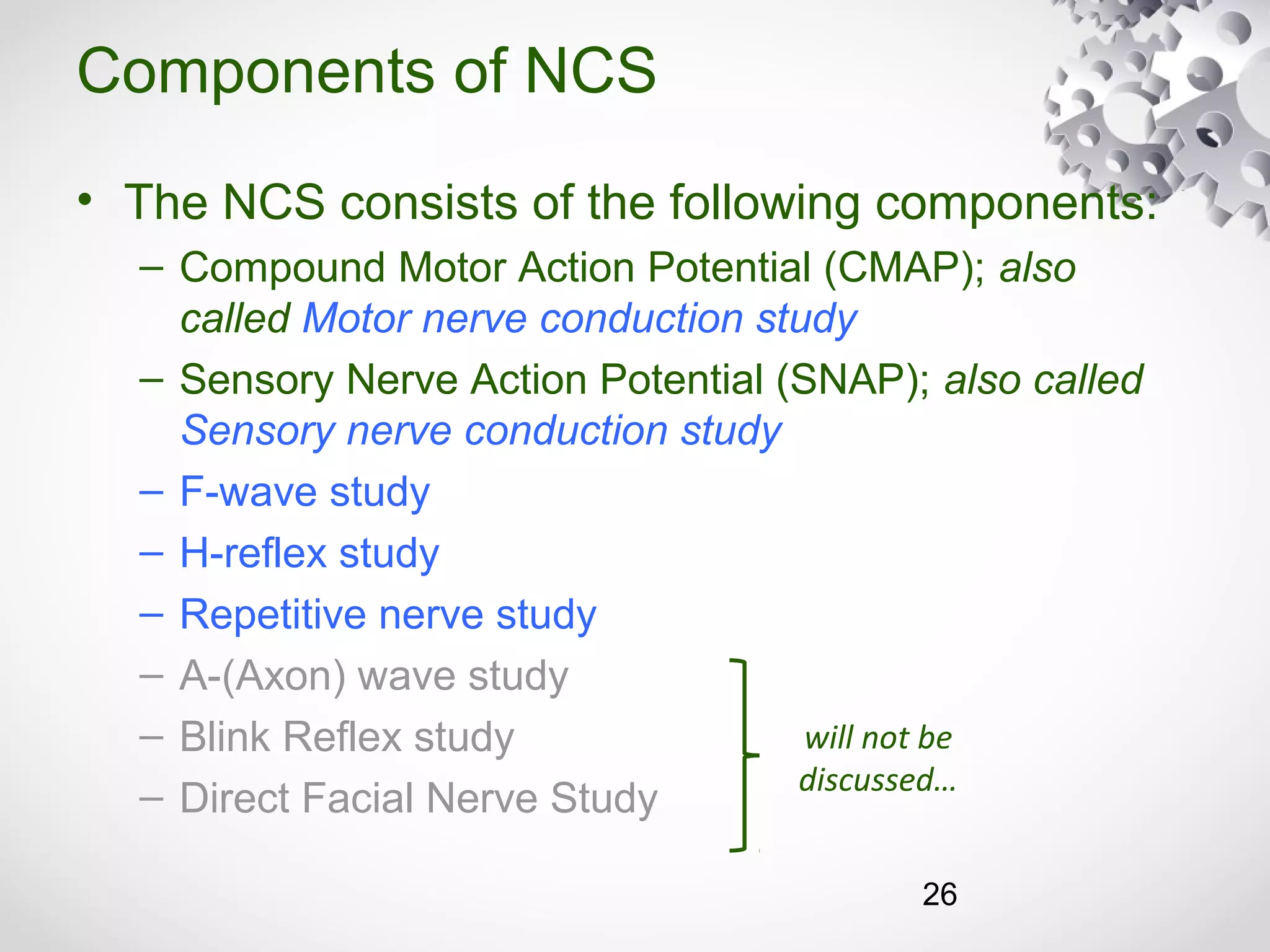 Nerves conduction study | PPT