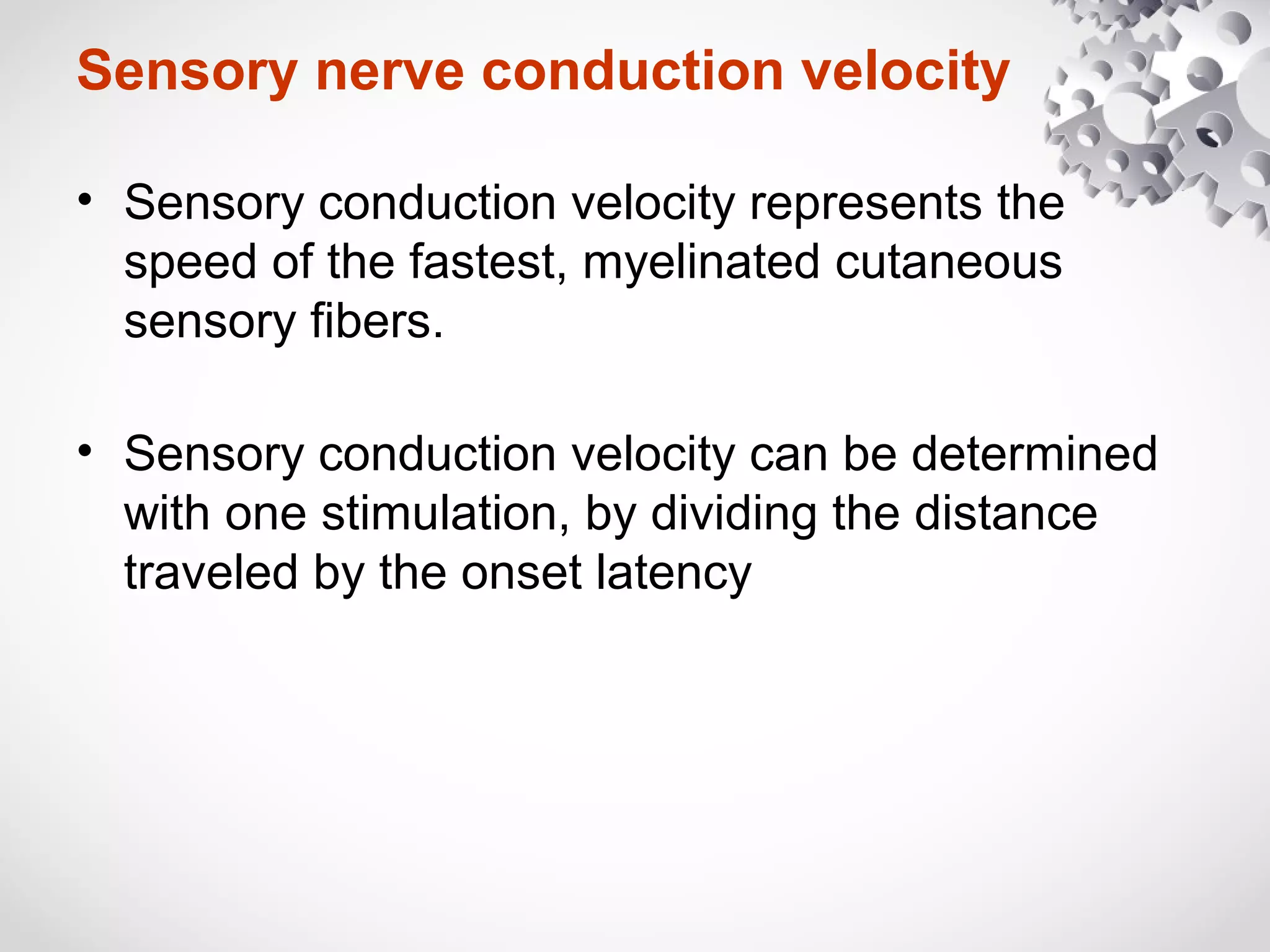 Nerves conduction study | PPT