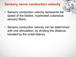 Nerves conduction study | PPT