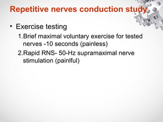 Nerves conduction study | PPT