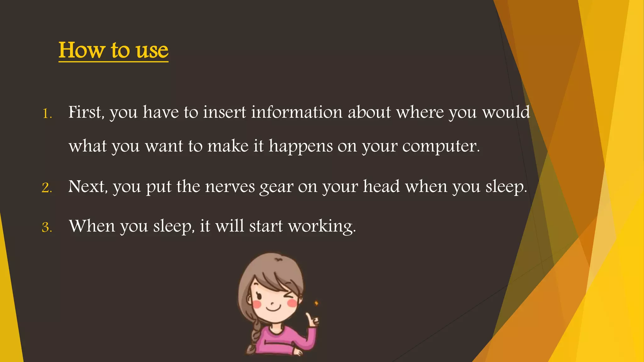 Imaginary Invention: Nerves gear | PPTX