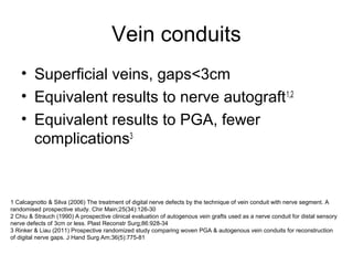 Nerve substitutes and advances in nerve reconstruction | PPT