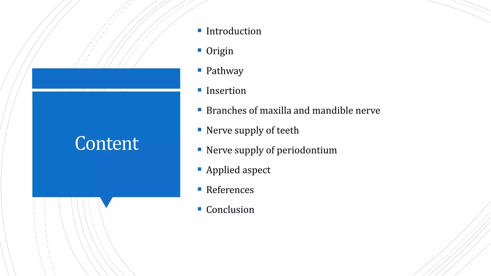 nerve supply of maxilla and mandible | PPTX