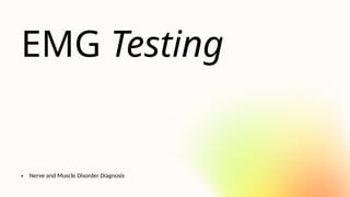 Nerve Testing with EMG: How Electromyography Diagnoses Nerve & Muscle ...