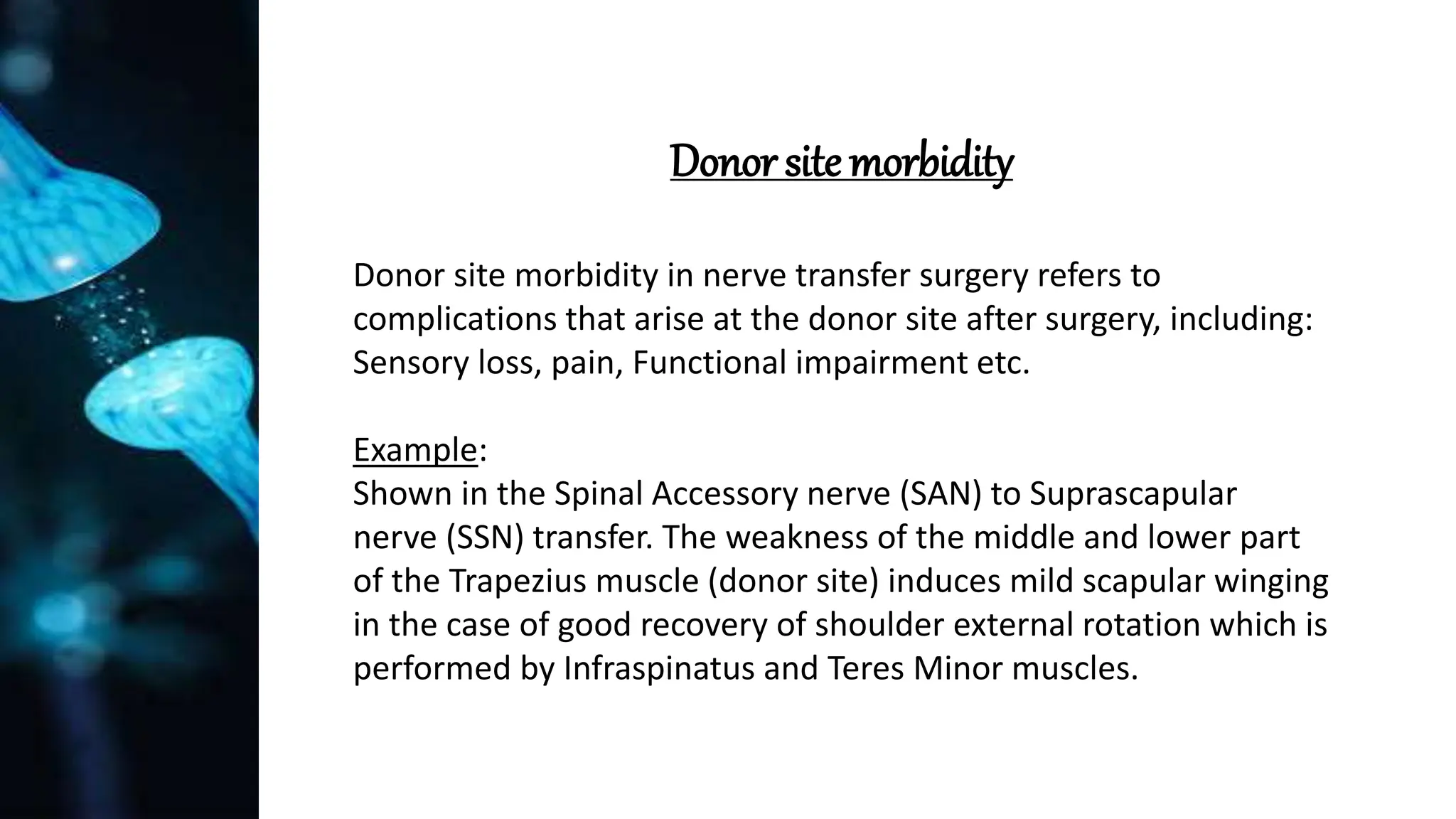 NERVE TRANSFER (Basic idea and types of nerve transfer) | PPTX