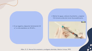 Técnicas de Anestesia para el Bloqueo del Nervio Mentoniano en ...