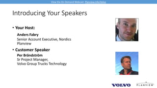 Transforming Volvo: Creating a Single Source for the Enterprise ...