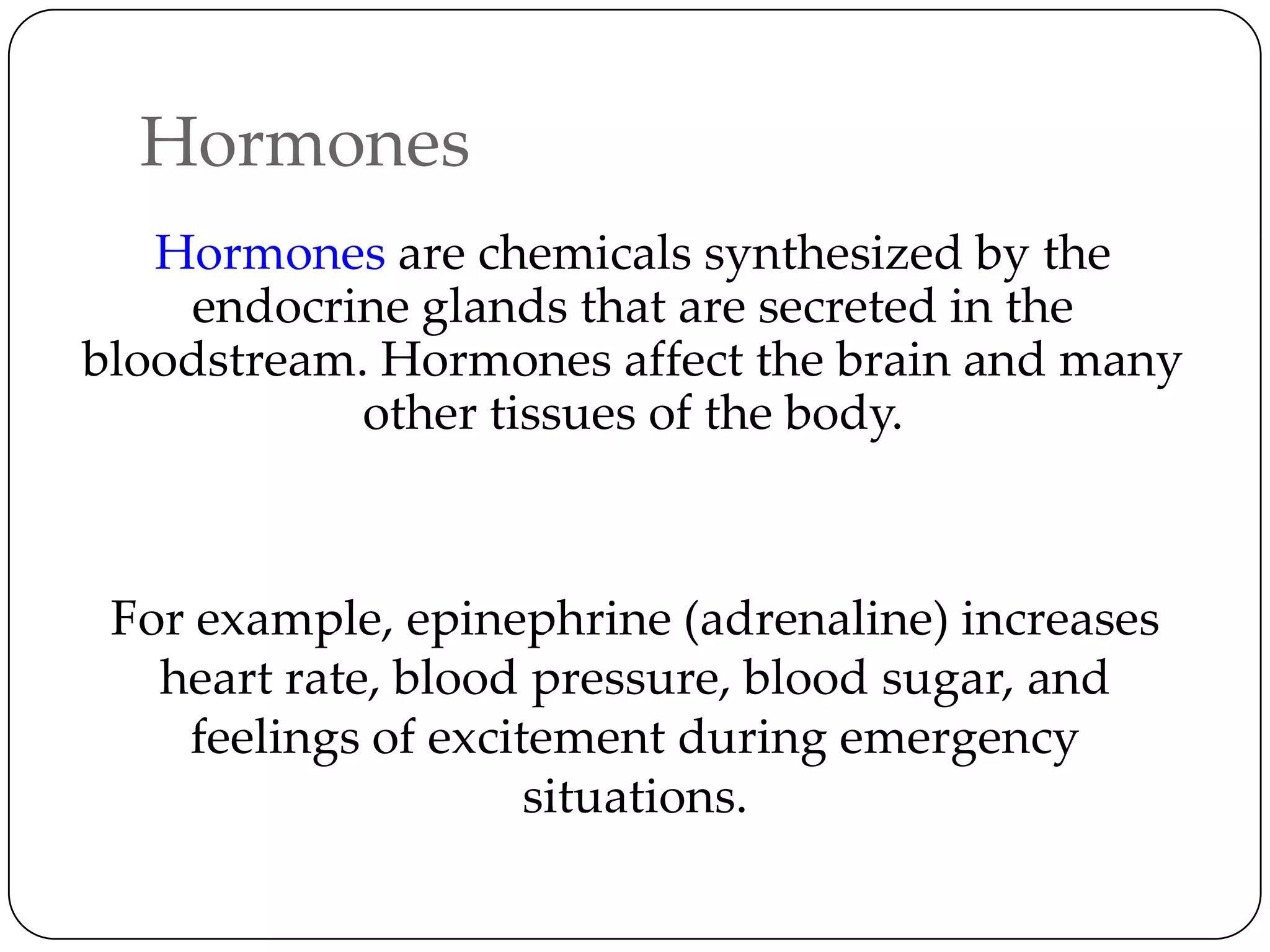 Nervous and endocrine system | PPT