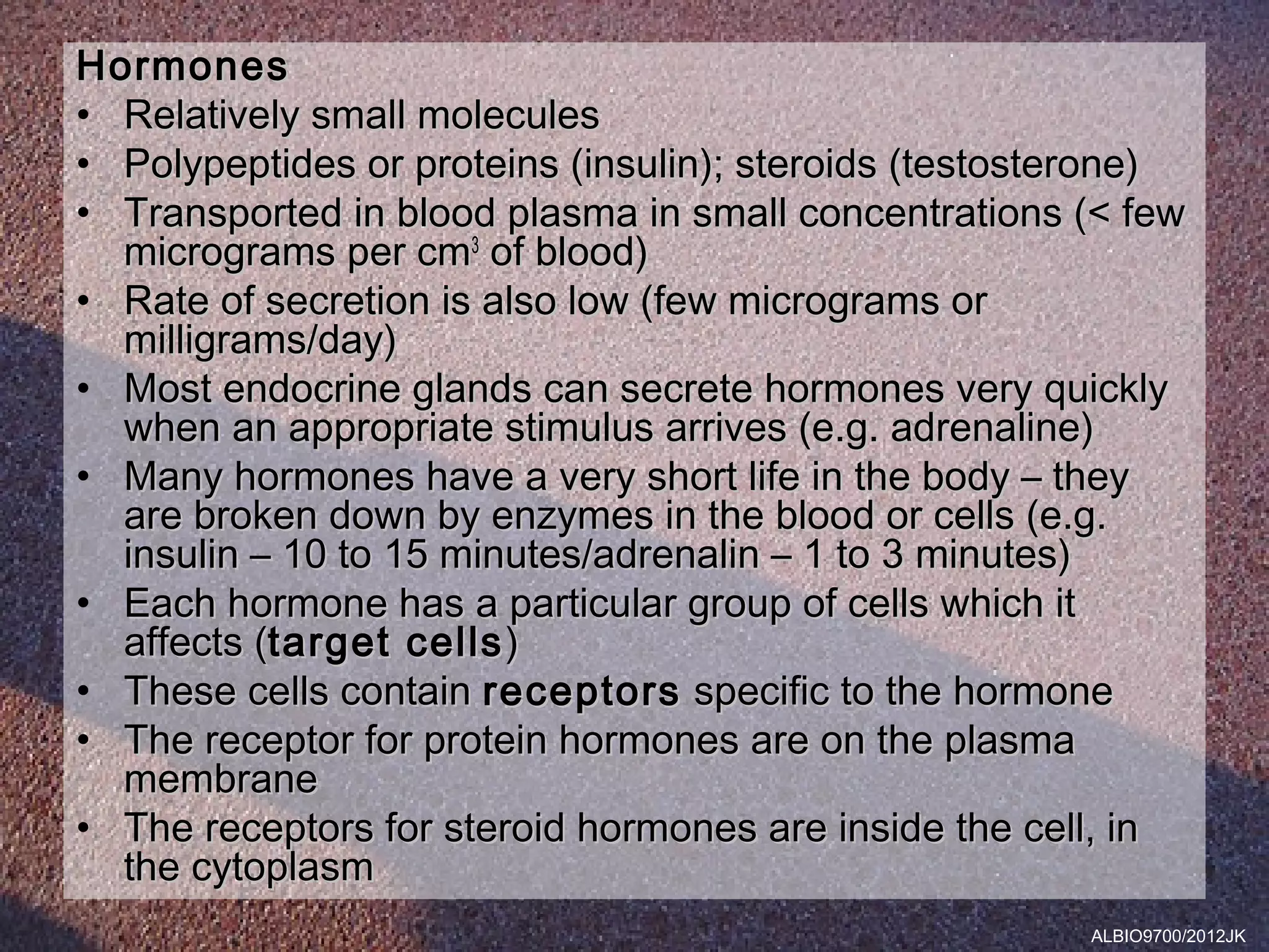 02 Nervous and Hormonal Communication | PPT
