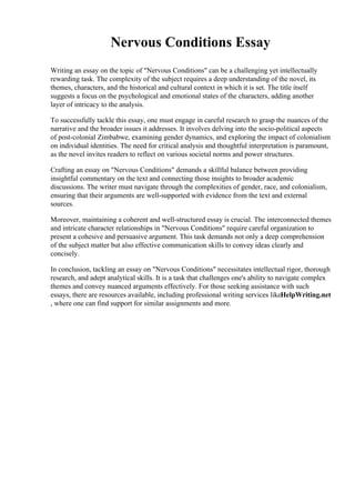 Nervous Conditions Essay.pdf