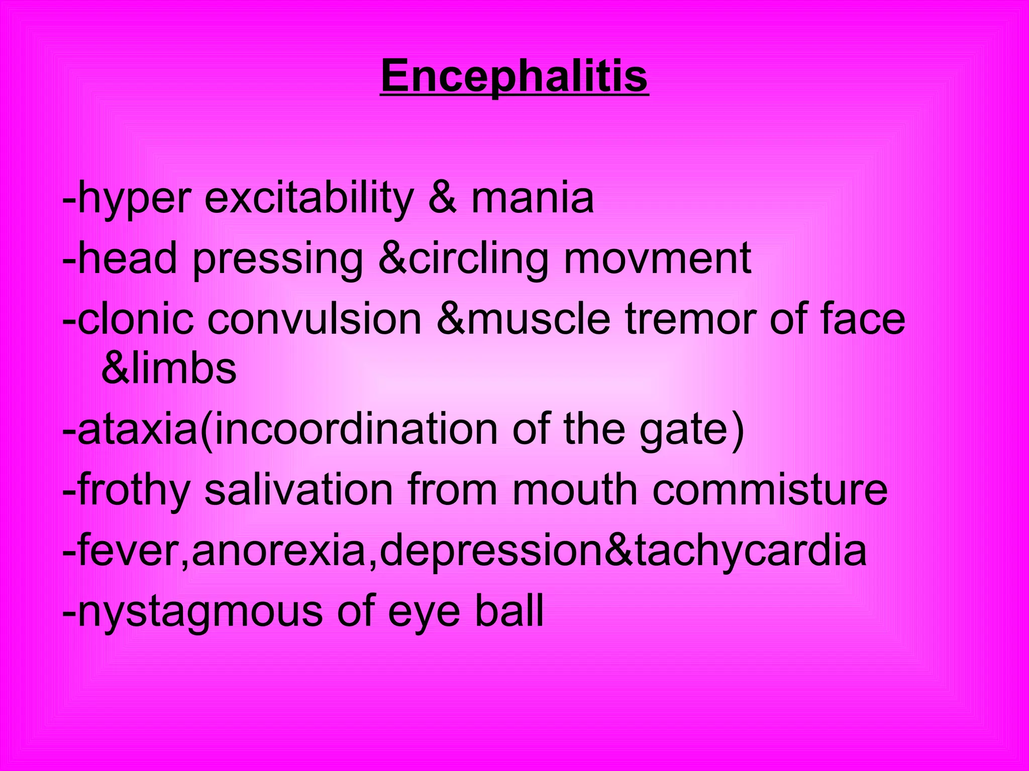 Nervous manifestation in fatting | PPS