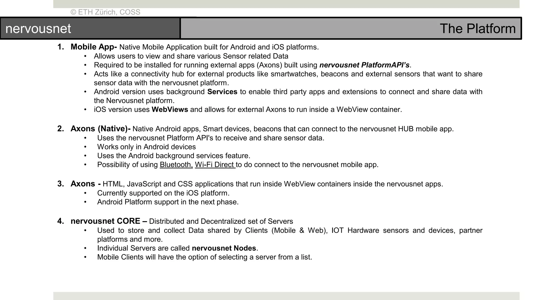 Nervousnet Platform : Build your own Sensor data collection platform - Open Source Project ...