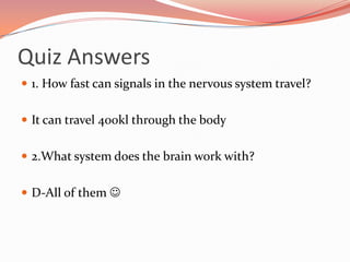 Nervous system SSAS | PPTX