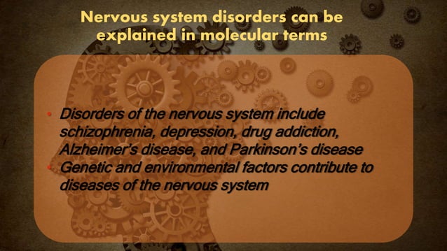 Nervous system disorders | PPT