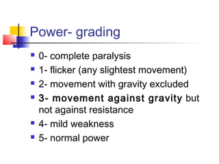 Nervous system exam | PPT