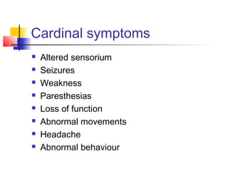 Nervous system exam | PPT | Brain and Nervous System Disorders ...