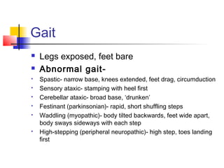 Nervous system exam | PPT
