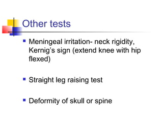 Nervous system exam | PPT