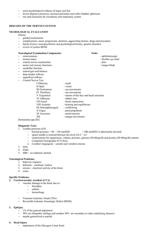 Nervous System handouts | PPT