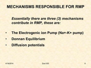 Nervous system physiology 01 | PPT