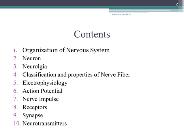 Nervous system ppt | PPTX | Brain and Nervous System Disorders ...