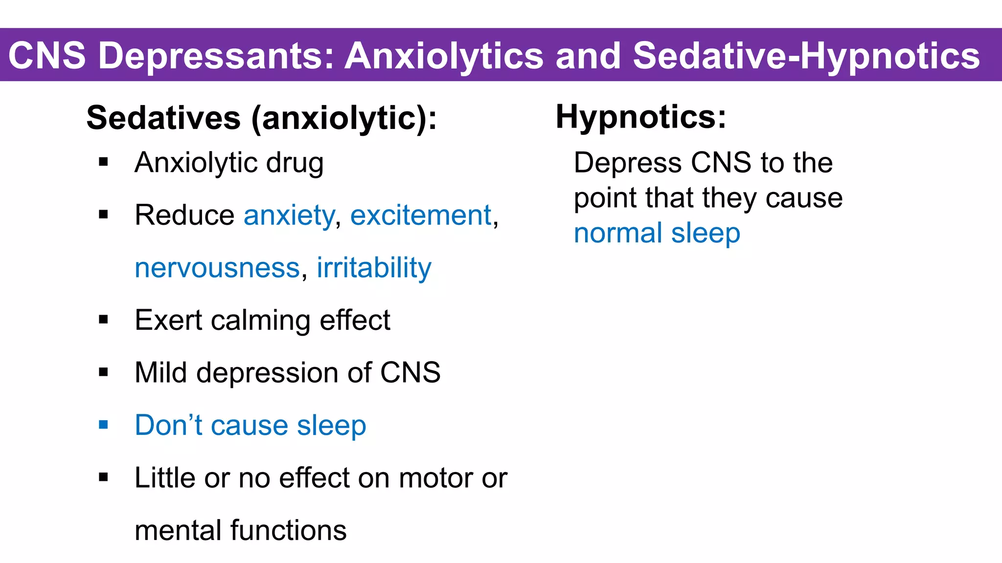 Pharmacology of Nervous System | PPTX