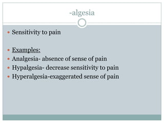 Nervous system suffix | PPT