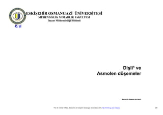 Nervurlu doseme | PDF