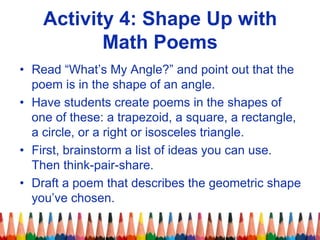 Poems for Teaching in the Content Areas | PPT