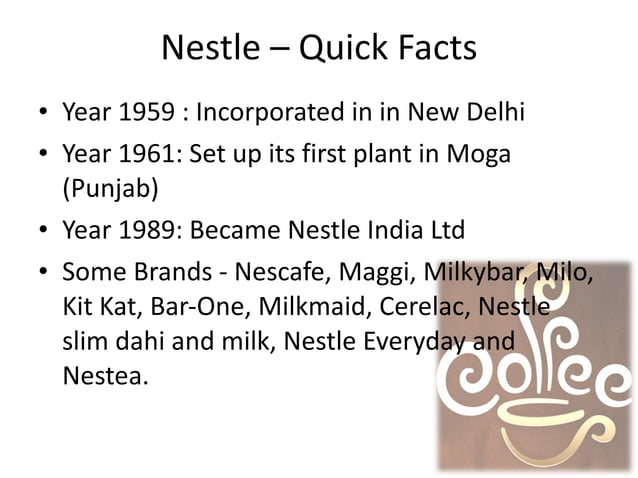 Nescafe | PPT