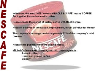 Nescafe | PPT
