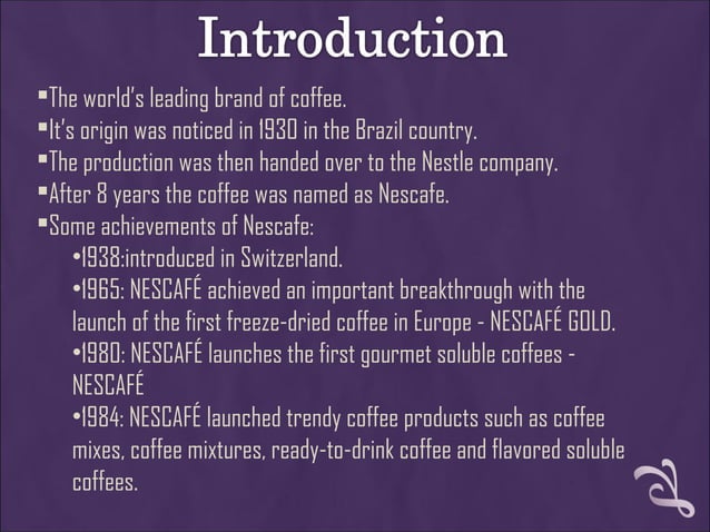 Nescafe | PPT