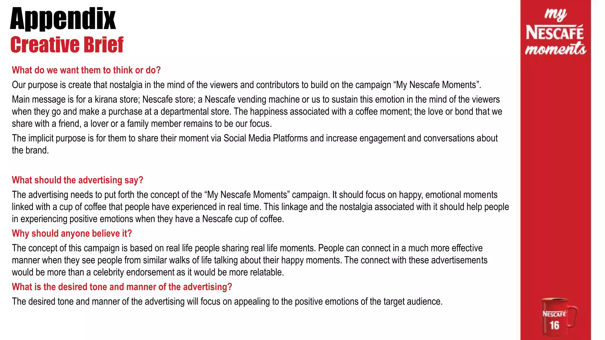 Nescafe Integrated Marketing Communication Plan | PPTX