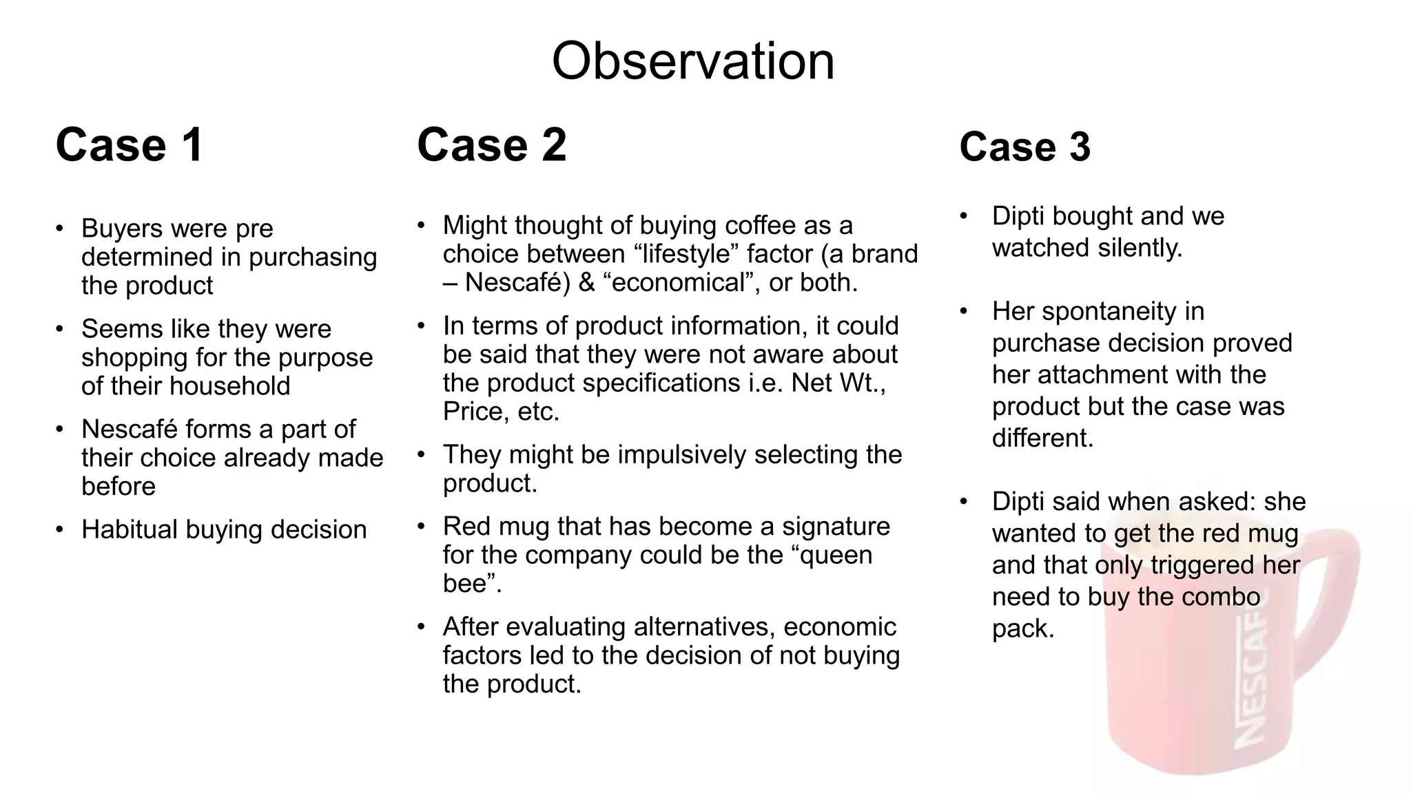 Nescafe instant coffee - Consumption culture (consumer behaviour) | PPTX