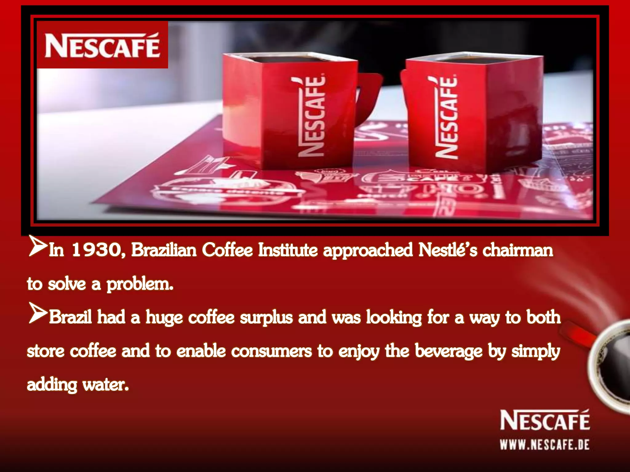 Nescafe (A coffee Brand) | PPTX